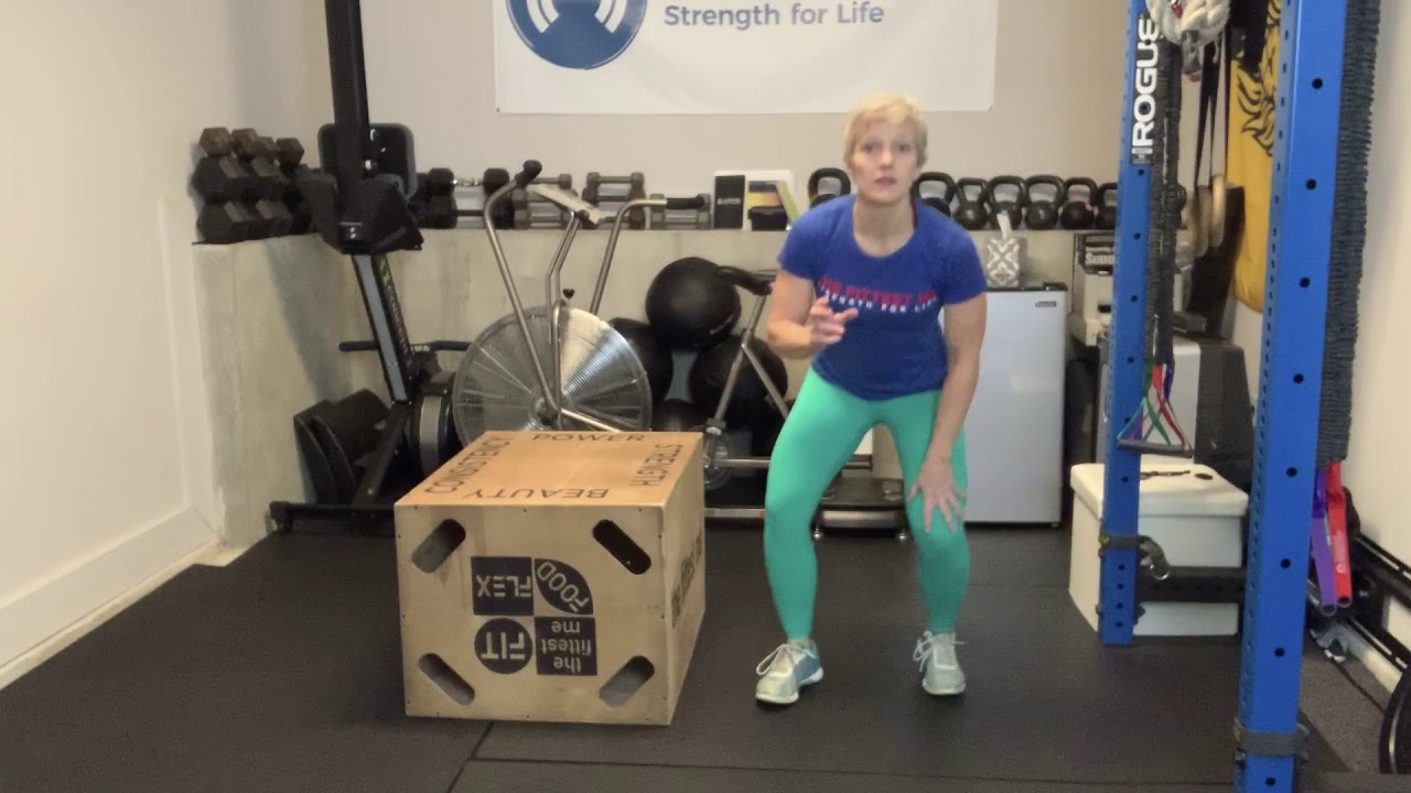 Bodybuilder Box Step Over - YouTube