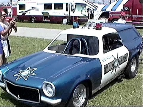 1999 July 31 Bob Hall's Paddy Wagon Wheelstander in action Norwalk ...