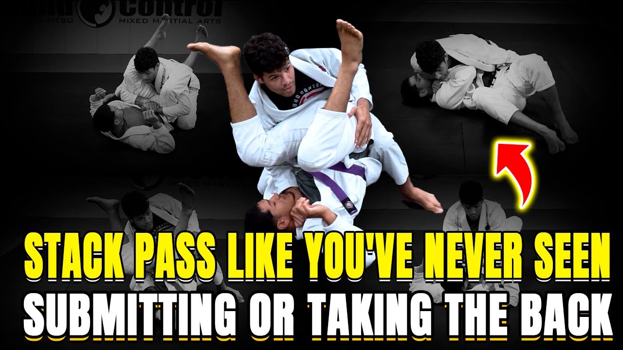 Submitting or Taking the Back using Stack Pass. w/ Leonardo Silva - YouTube