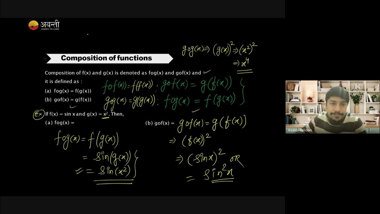 Function - Composite Function, Functional Equation | JEE Math Crash ...