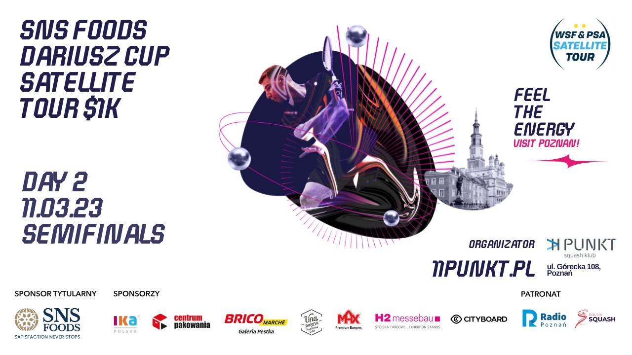 SEMI-FINAL | K2 | LIVE STREAM | SNS FOODS PSA DARIUSZ CUP #32 SATELLITE ...