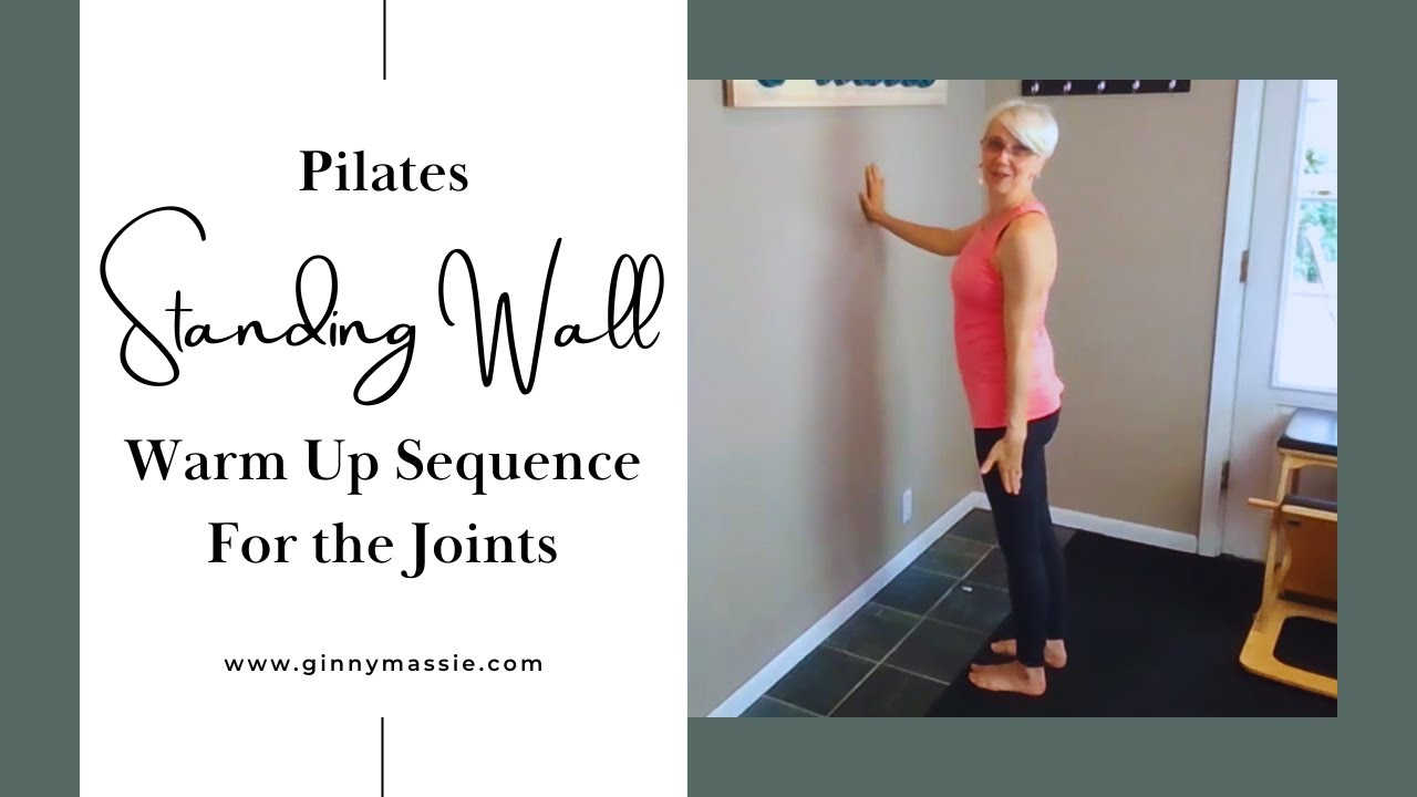 Standing Wall Warm Up Sequence for Pilates and Fitness Fans! - YouTube