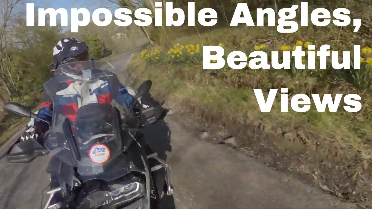 Beautiful views and impossible camera angles on a BMW GSA - YouTube