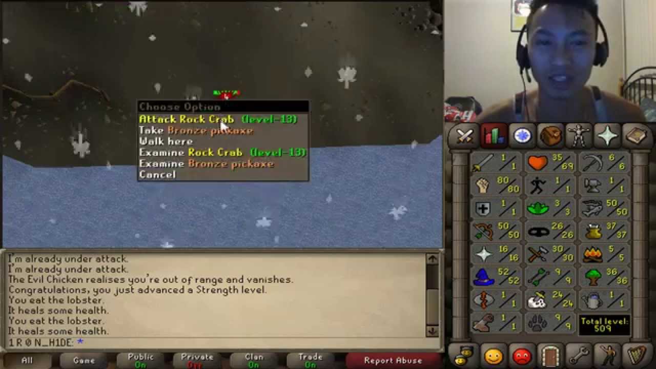OSRS | 1 R 0 N_H1DE | Obby Maul Pure | Update video #1 [2/2] - YouTube