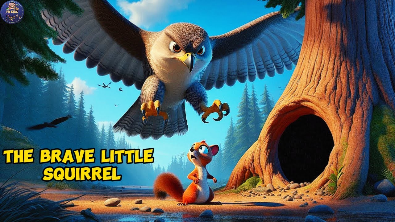 The Brave Little Squirrel | A Tale of Courage and Kindness - YouTube