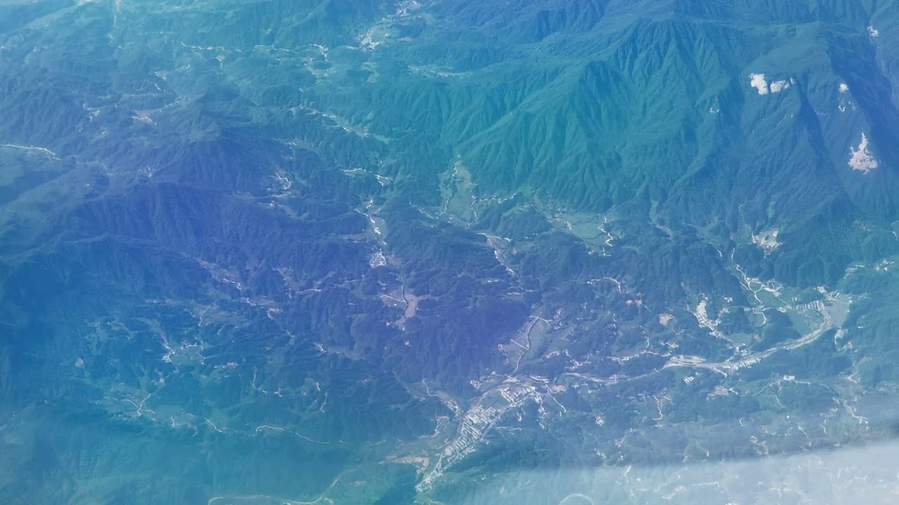 FLYING OVER CHINA ANA AIRLINES - YouTube