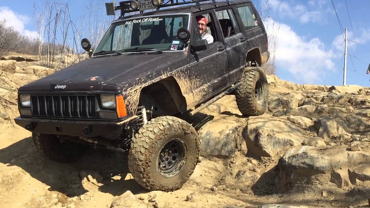 Jeep xj off-road - YouTube