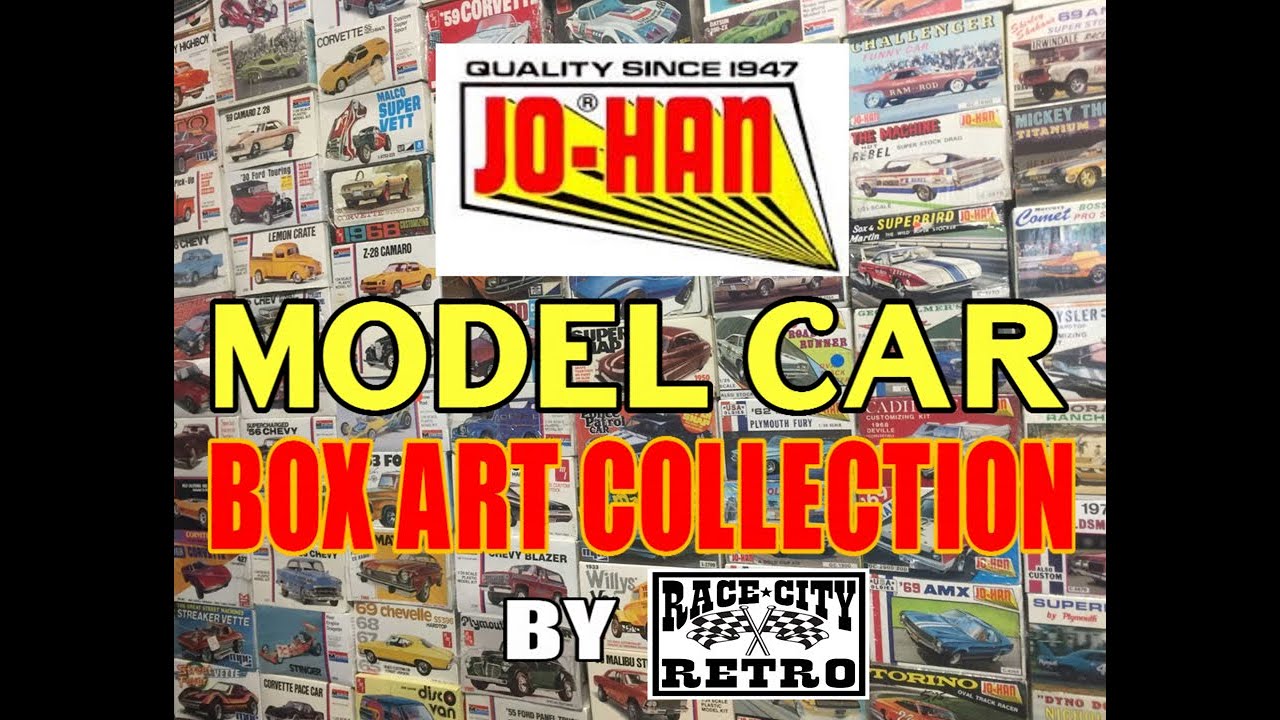 JOHAN MODEL CAR BOX ART COLLECTION - YouTube