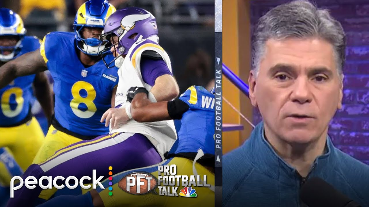 Minnesota Vikings’ Sam Darnold had ‘walls closed in’ vs. Rams | Pro Football Talk | NFL on NBC ...
