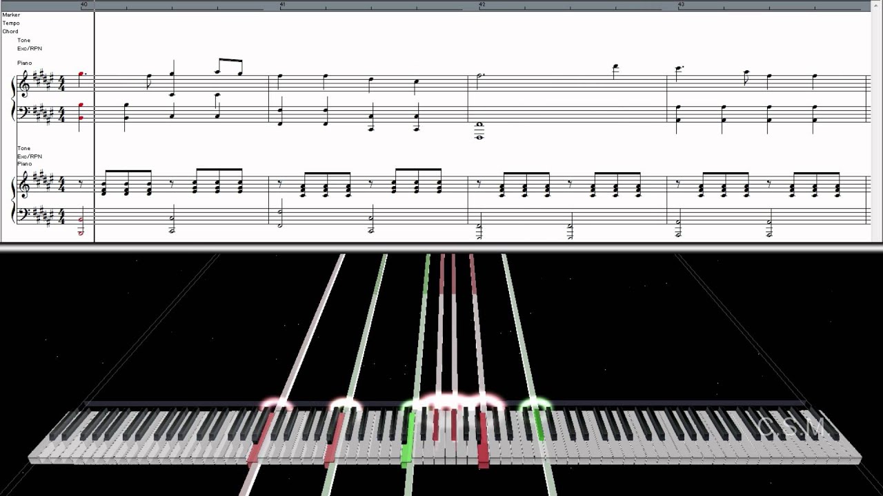 Adios Scout (F# Mayor) - Dos Pianos - YouTube