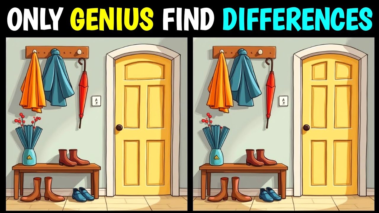 Spot The 3 Differences | Very Hard Challenge | Find The difference ...