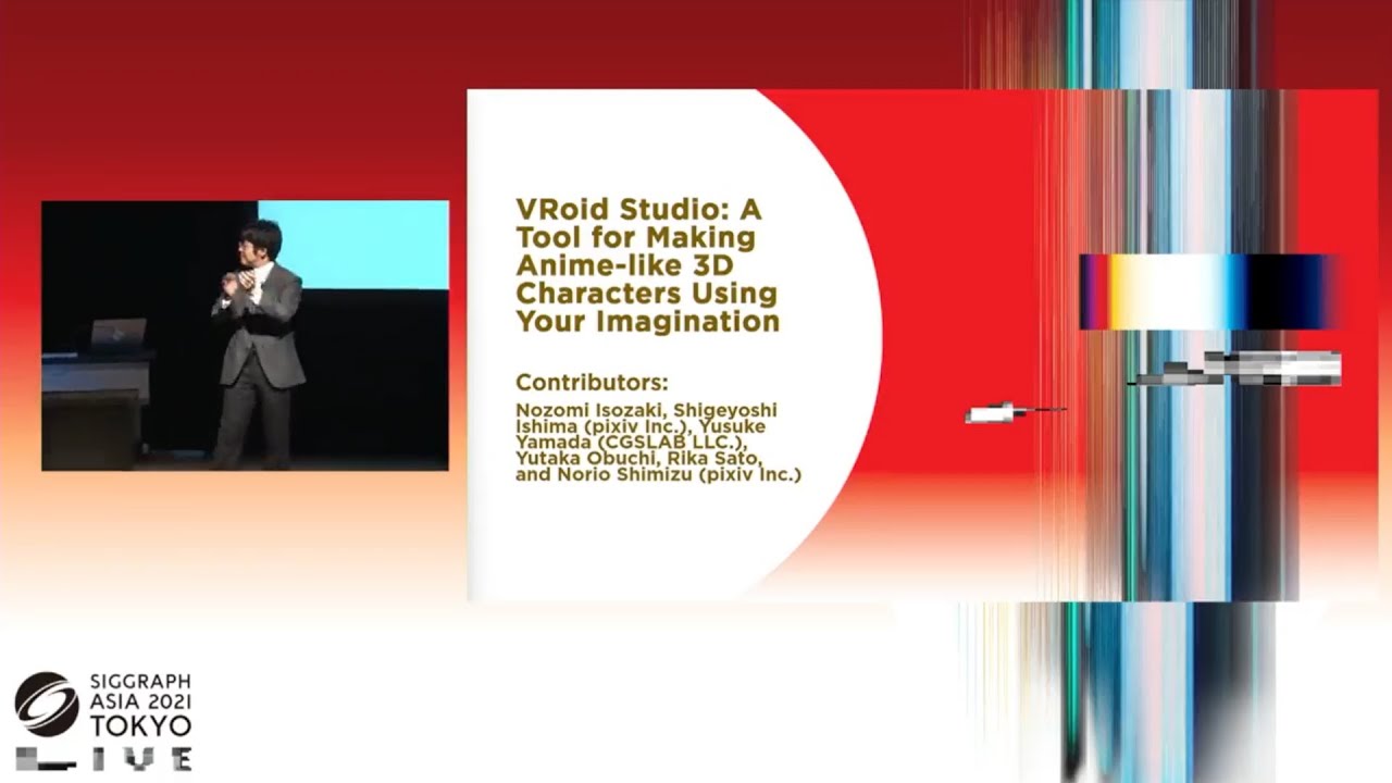 SIGGRAPH Asia 2021 Real-Time Live! - VRoid Studio - YouTube