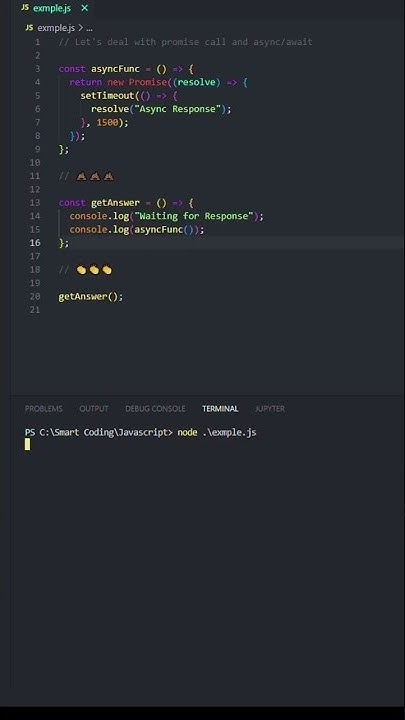 Javascript Tricks - Promise Call & async/await Use - YouTube