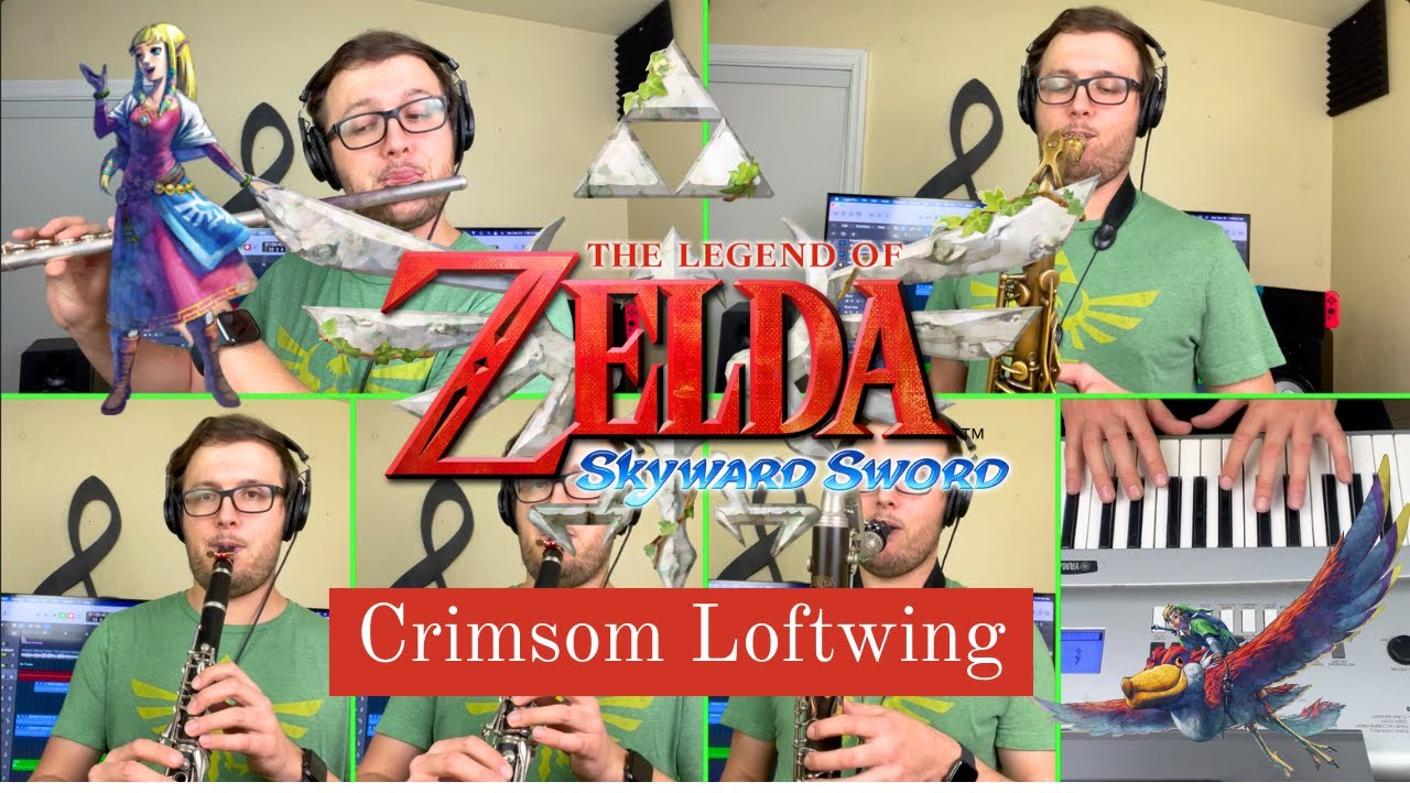 Zelda: Skyward Sword - Crimson Loftwing - YouTube