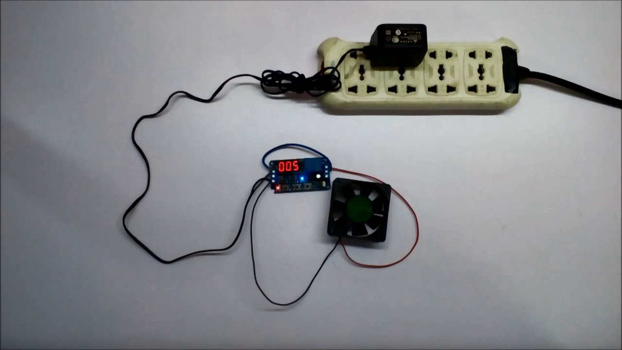 LED Display Digital Timer Delay Controller - YouTube