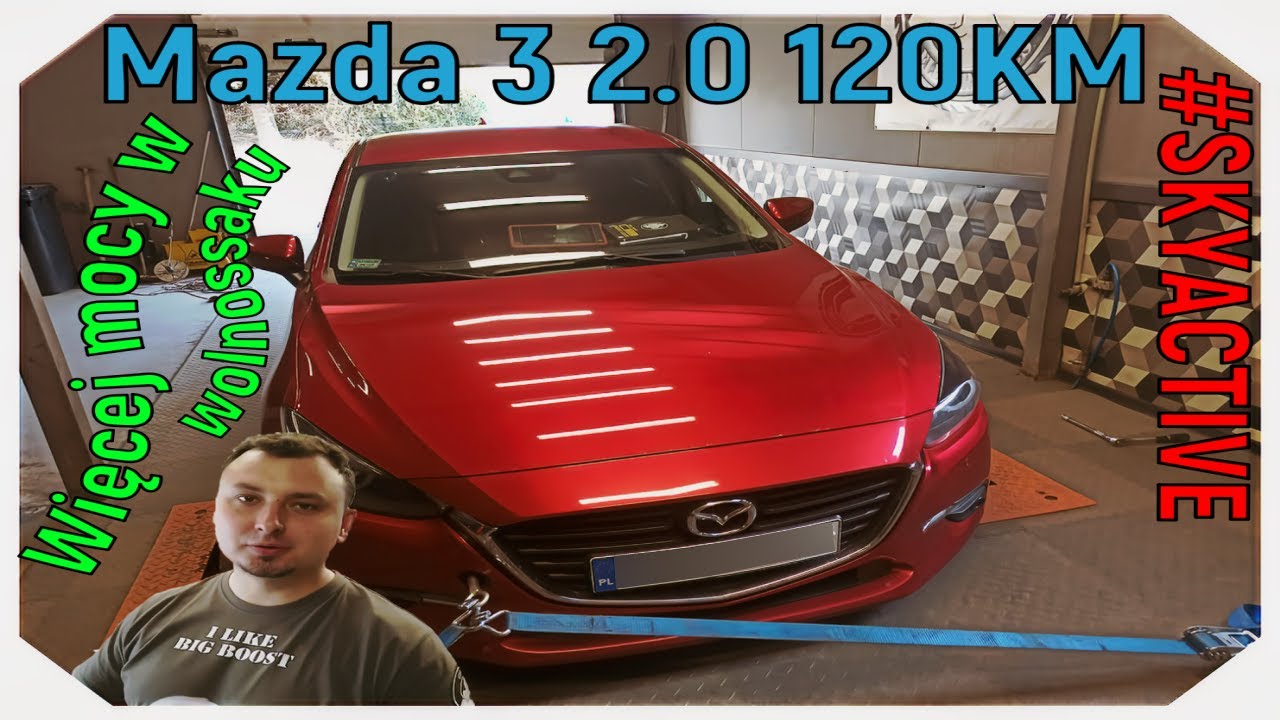 #Chiptuning Mazda 3 2.0 skyactive 120KM stage1 // więcej mocy w silniku wolnossącym?! - YouTube