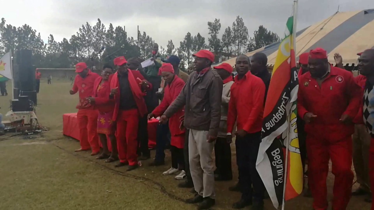 MDC rally in Gweru at Mkoba Stadium - Elected officials doing the ...