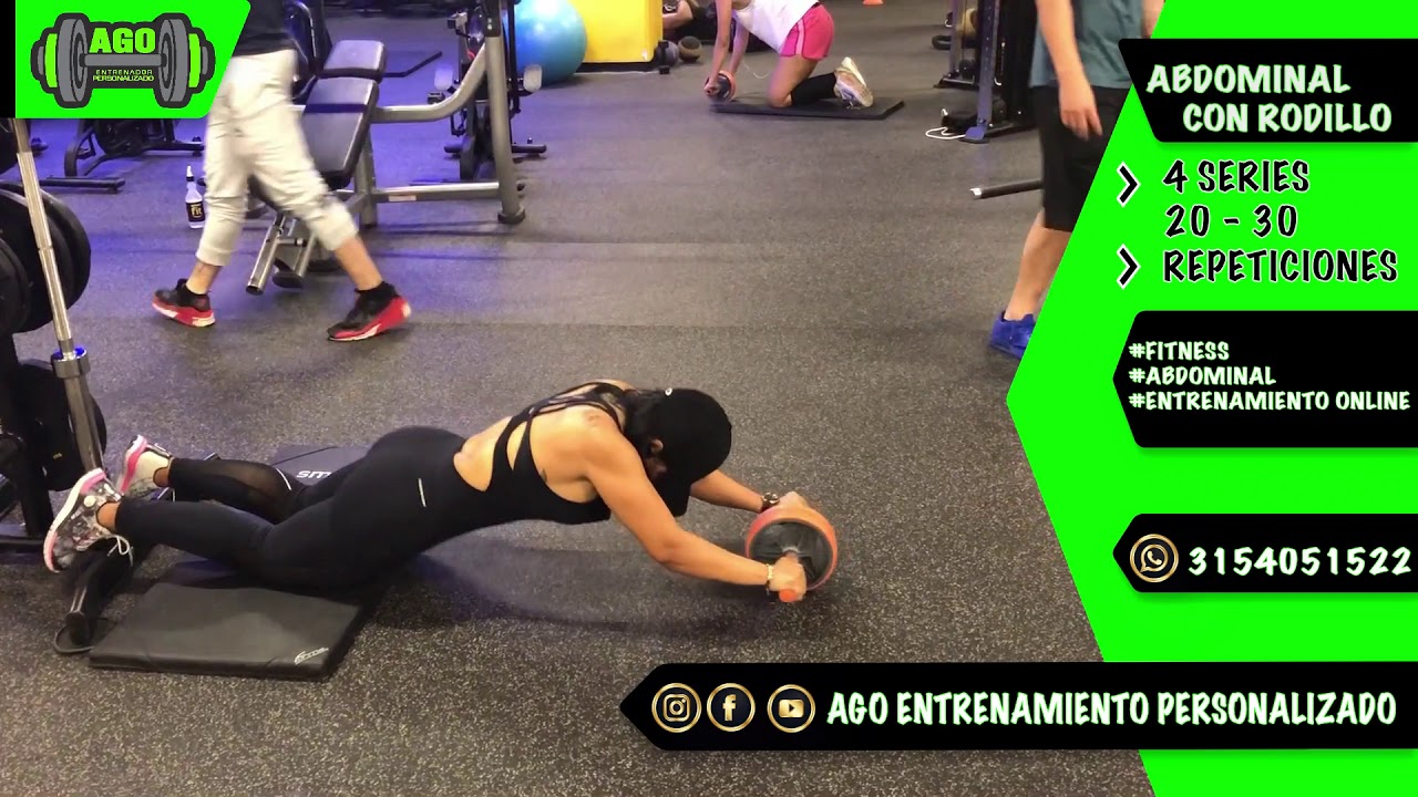 A.G.O. ABDOMINAL RODILLO - YouTube