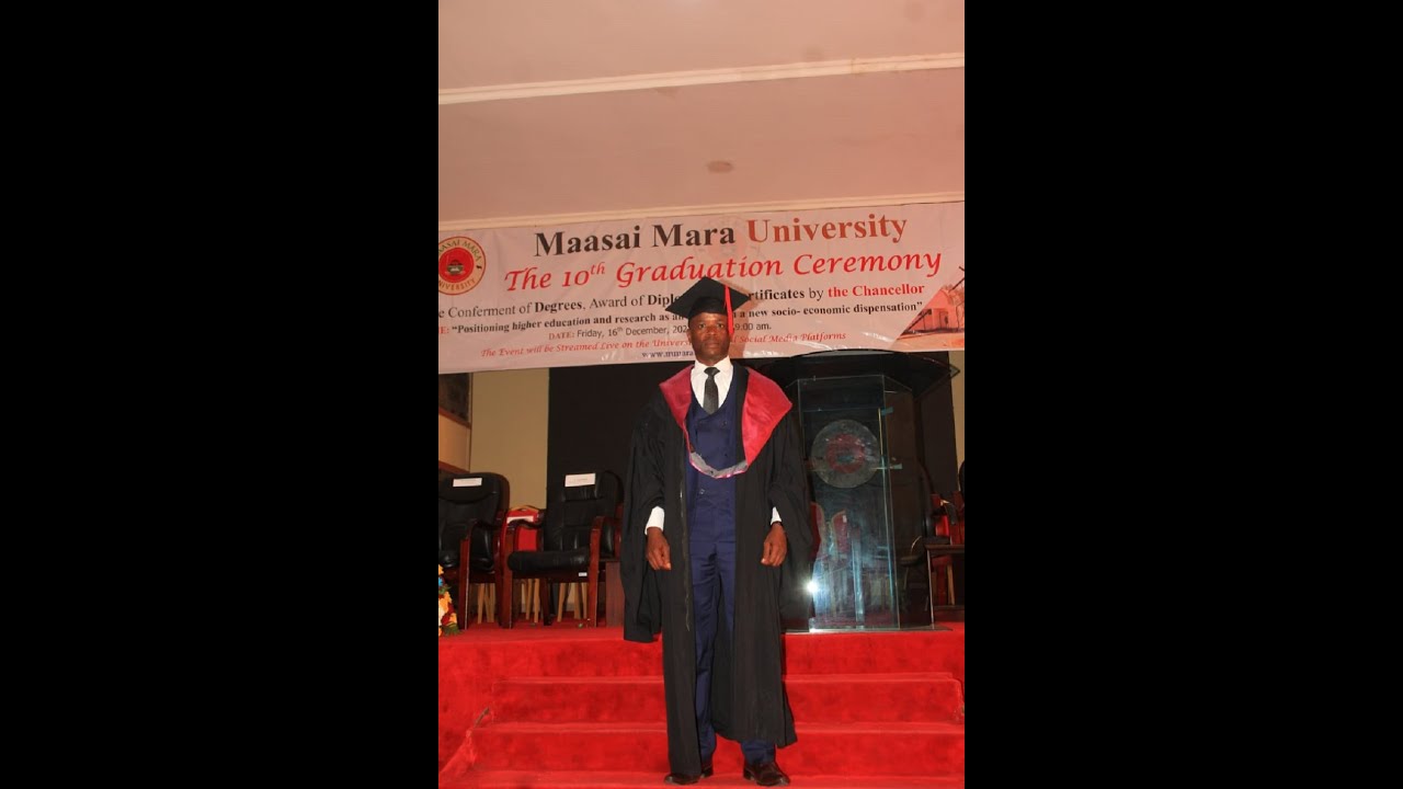 10th GRADUATION CEREMONY MAASAI MARA UNIVERSITY - YouTube