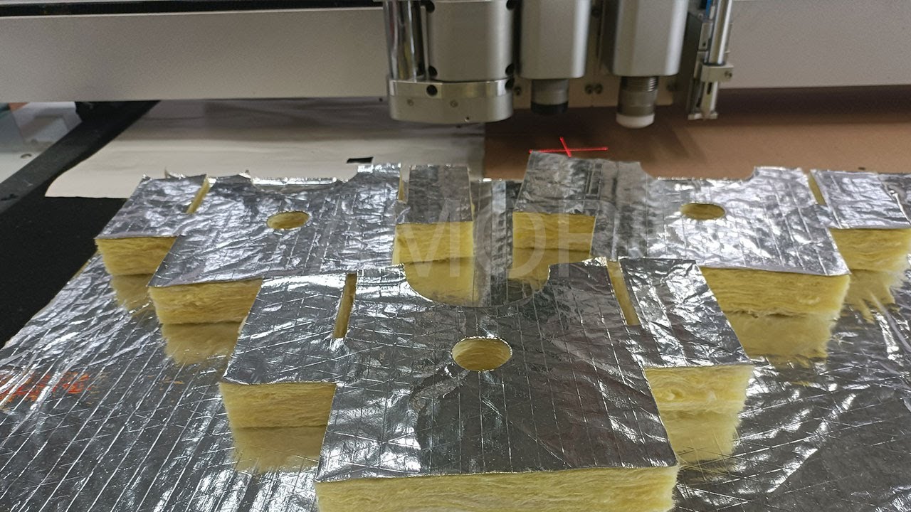 How to Cut Fiberglass Insulation with CNC Oscillating Knife Cutter ...