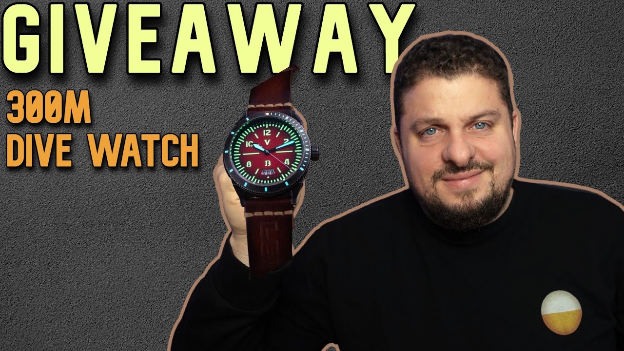 Watch GIVEAWAY 2023 - Van Banner Lea Automatic 300m Dive & Field Watch ...