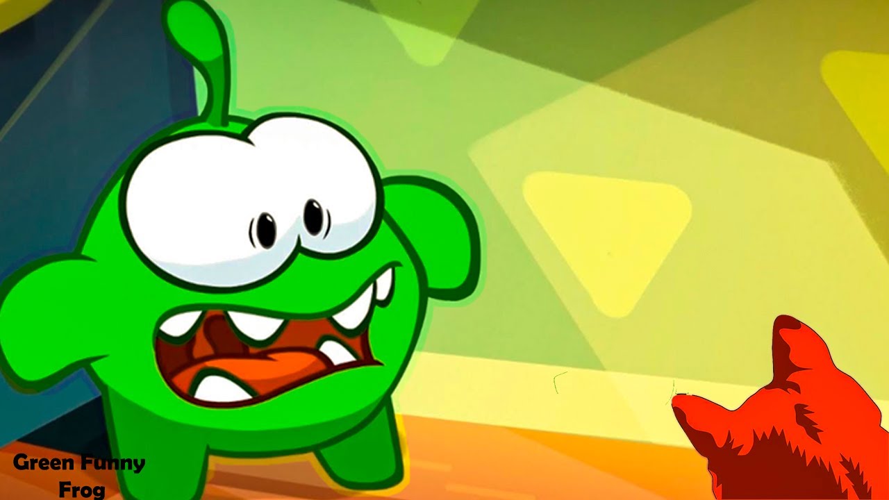 Cut the Rope. Green Funny Frog catches lollipops - YouTube