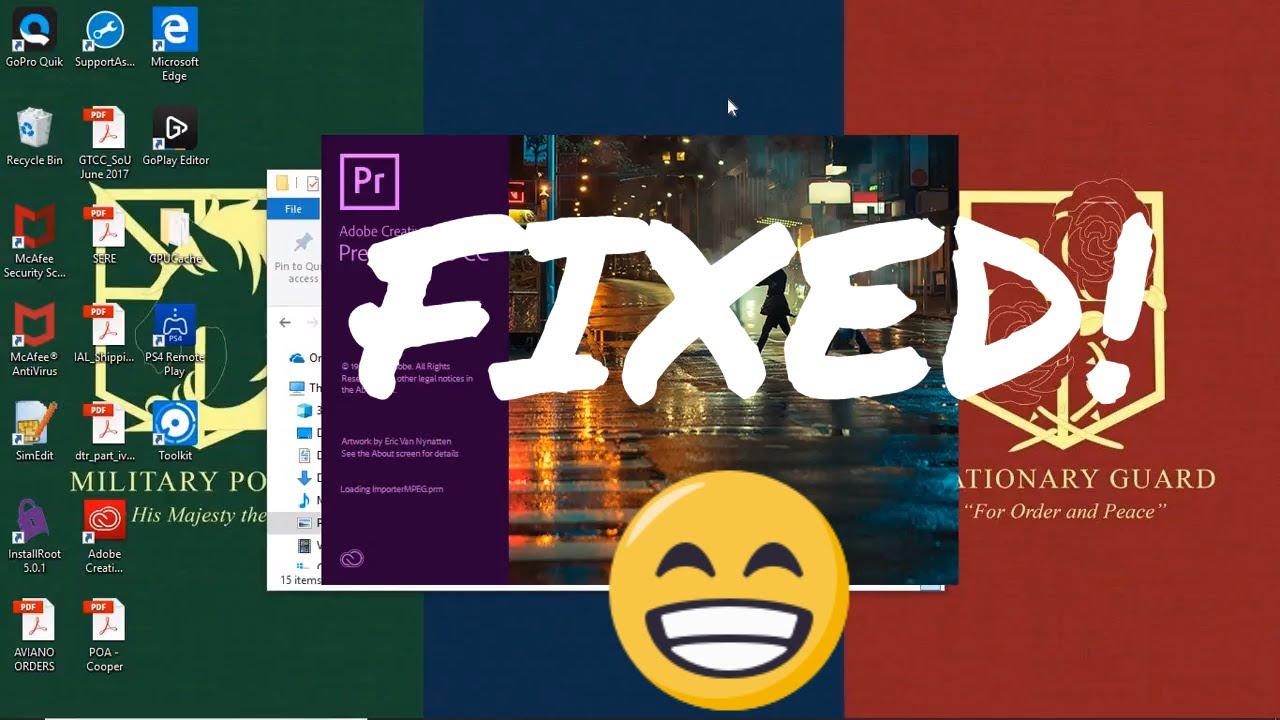 PREMIERE PRO INTERPRET FOOTAGE WINDOW ERROR [ FIX ] - YouTube