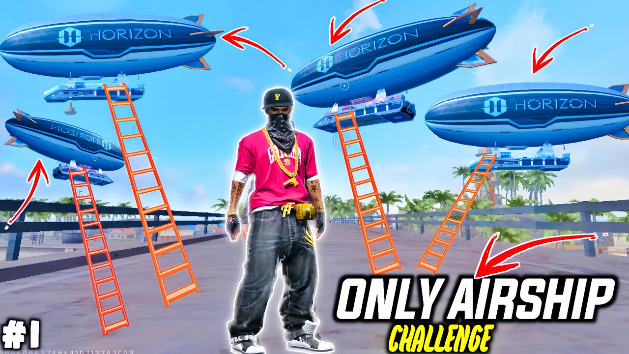 75 HARD CHALLENGE :- Airship Only Challenge😬 Hardest Challenge But I ...