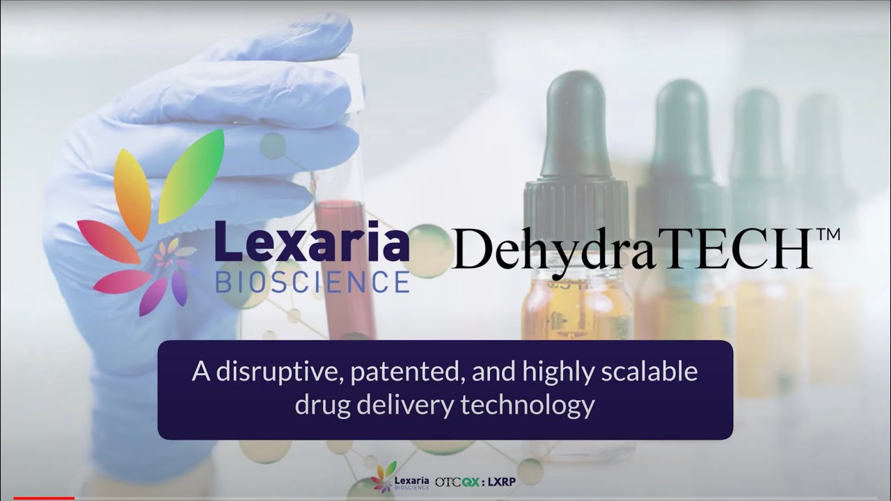 Lexaria Bioscience: DehydraTECH - YouTube