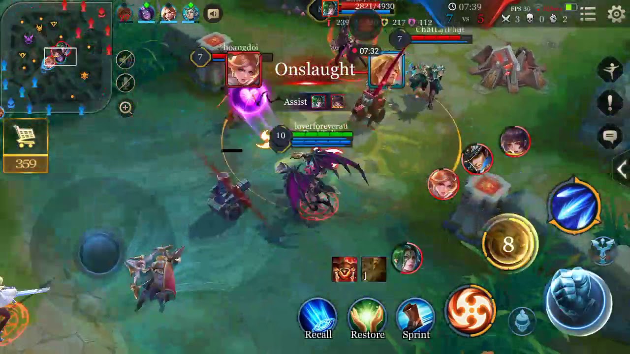 [AOV]Legendary! Hard Game? Keep fighting to the end | Arena Of Valor ...