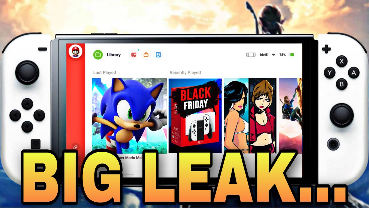 Nintendo Switch NEW Game LEAKED... + Grand Theft Auto Trilogy Switch ...