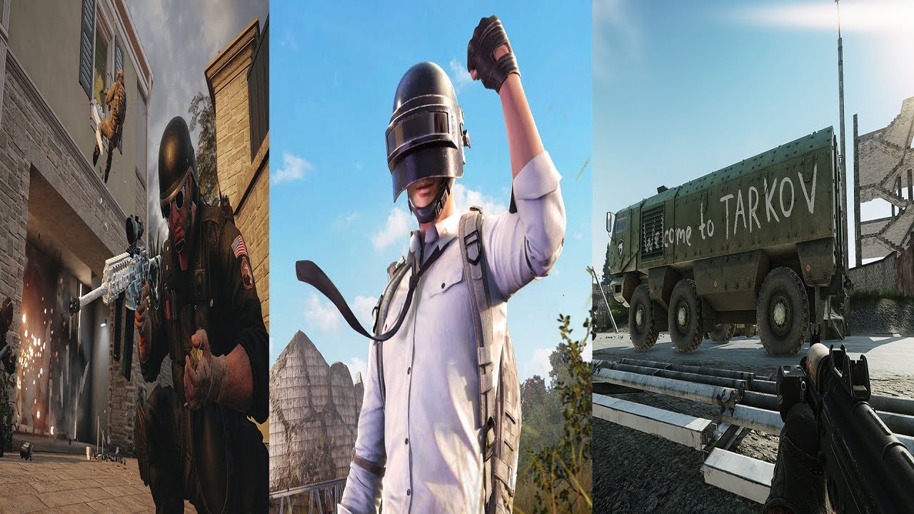 Happy EASTER everyone! The holy trinity of gaming; EFT, PUBG &, R6S ...