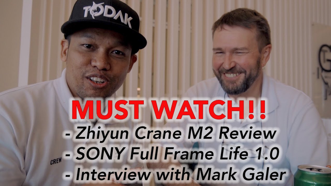 Interview with Mark Galer during SONY Full Frame Life and best grip gimbal for vlogger - YouTube