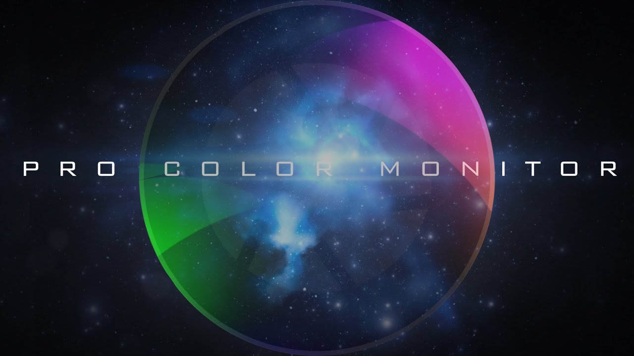 Pro Color Monitor - Analyzing the Image - YouTube