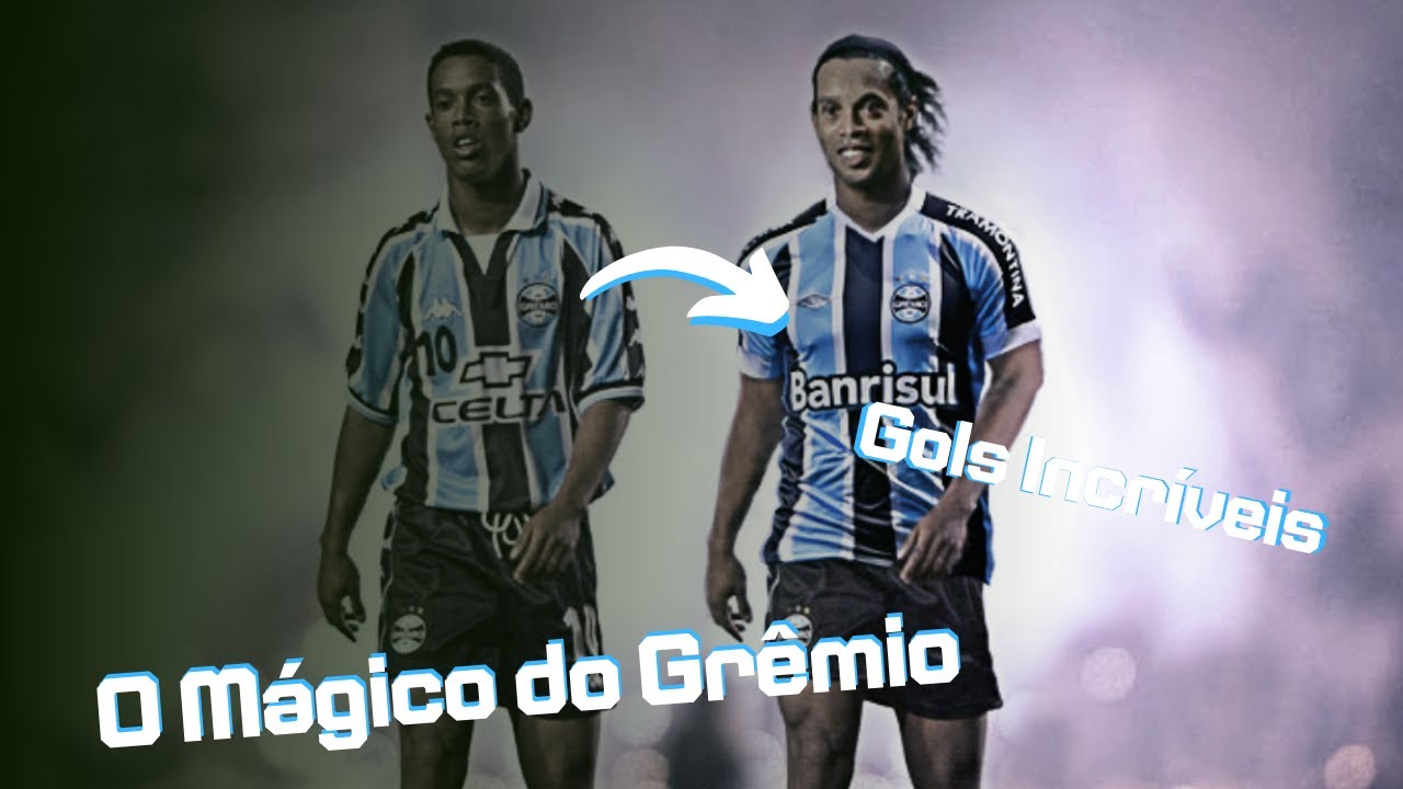 Ronaldinho Gaúcho no Grêmio: O Início de uma Lenda! Veja os Gols e ...
