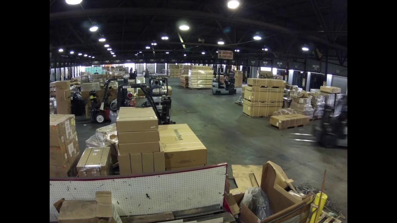 UPS Loading Dock Timelapse - YouTube