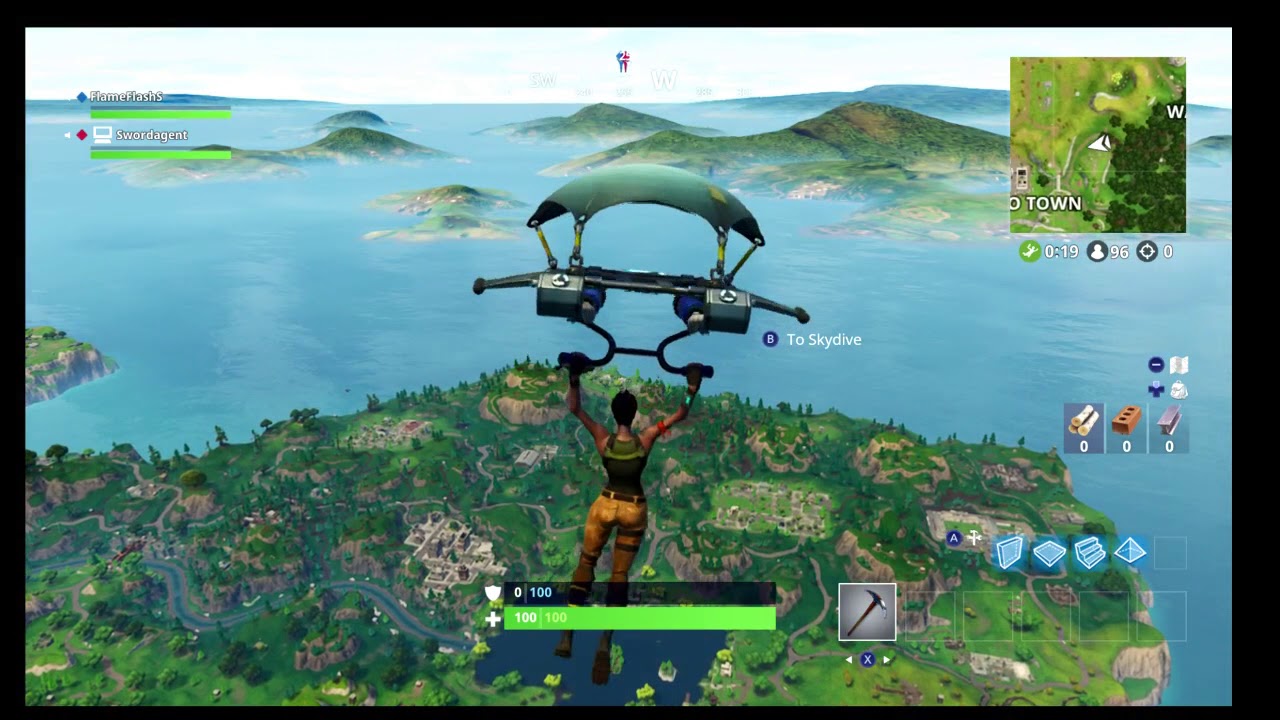 Fortnite - Jumping In - YouTube