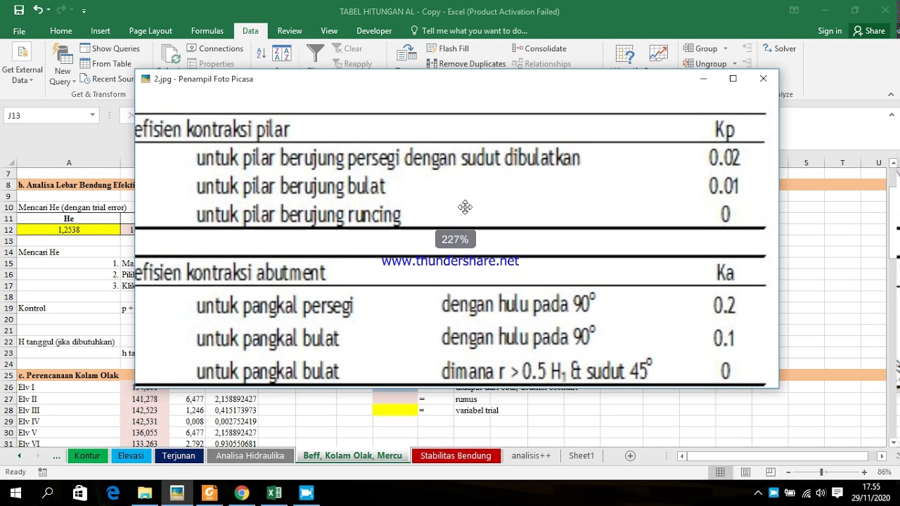 Analisa Hidraulika Mercu Bendung - YouTube