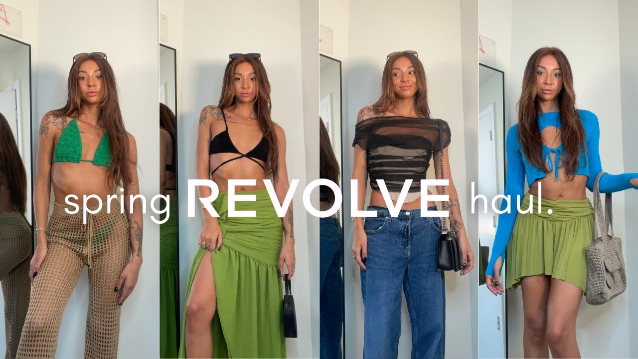 Spring Revolve Haul 2023 π·π And A Ton Of Spring Outfit Inspo Spring