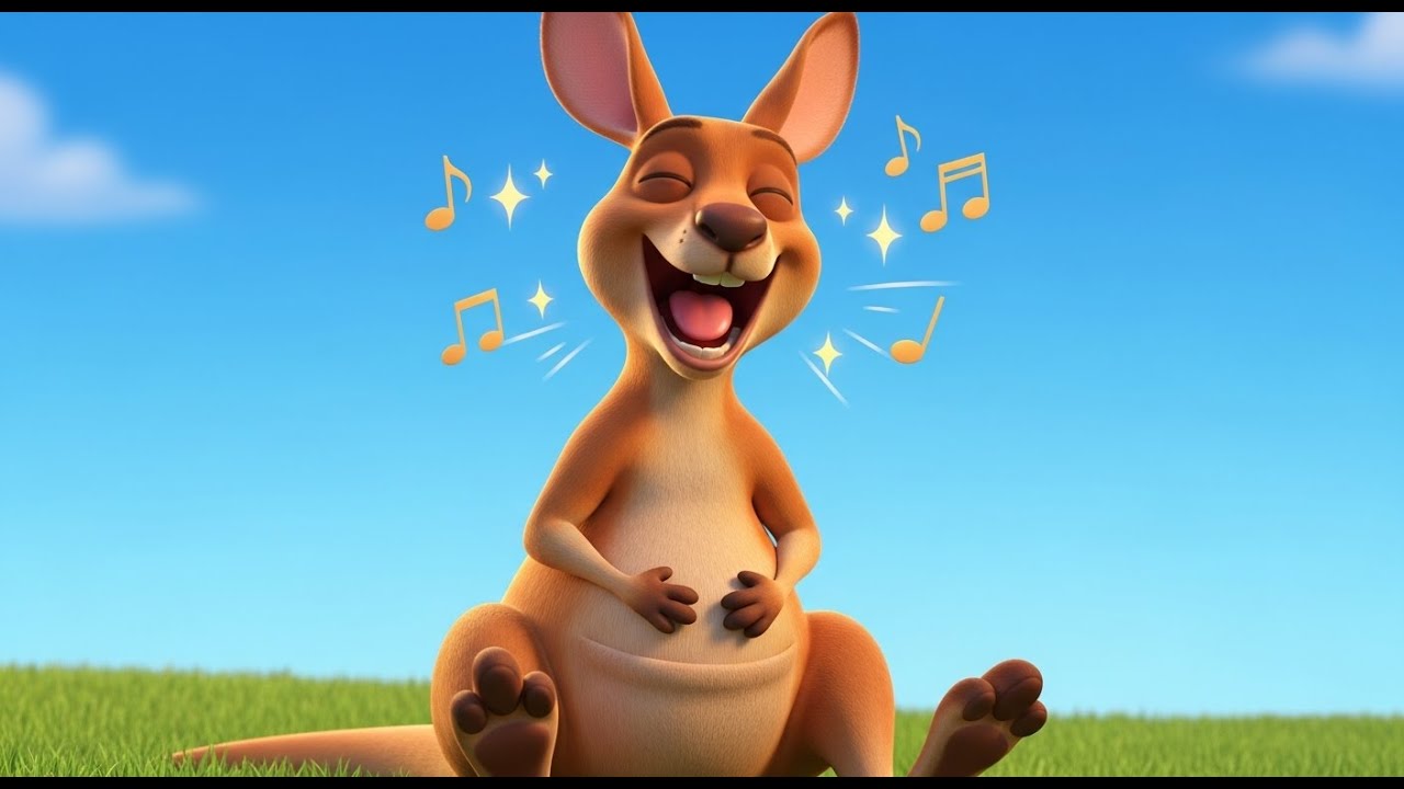 The Kangaroo Who Loved Counting | Nursery Rhyme Song for Kids - YouTube
