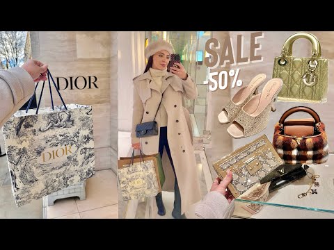 Boxing Day SALE Shopping! Dior 40% OFF, Harrods Shoe Sale & Louis Vuitton, Cartier, YSL