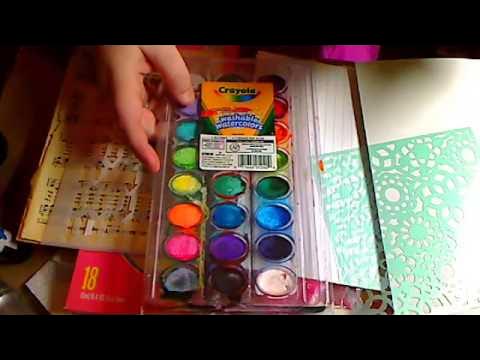 Mixed Media for Beginners LIVE Part 1 - YouTube