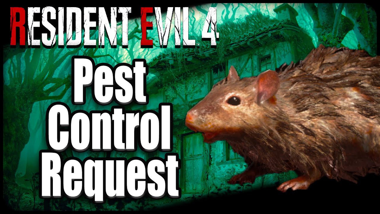 Pest Control Request All Abandoned Factory Rats Resident Evil 4 - YouTube
