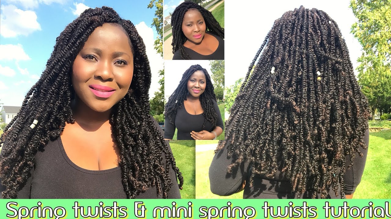 INDIVIDUAL + CROCHET METHOD SPRING TWISTS TUTORIAL - YouTube