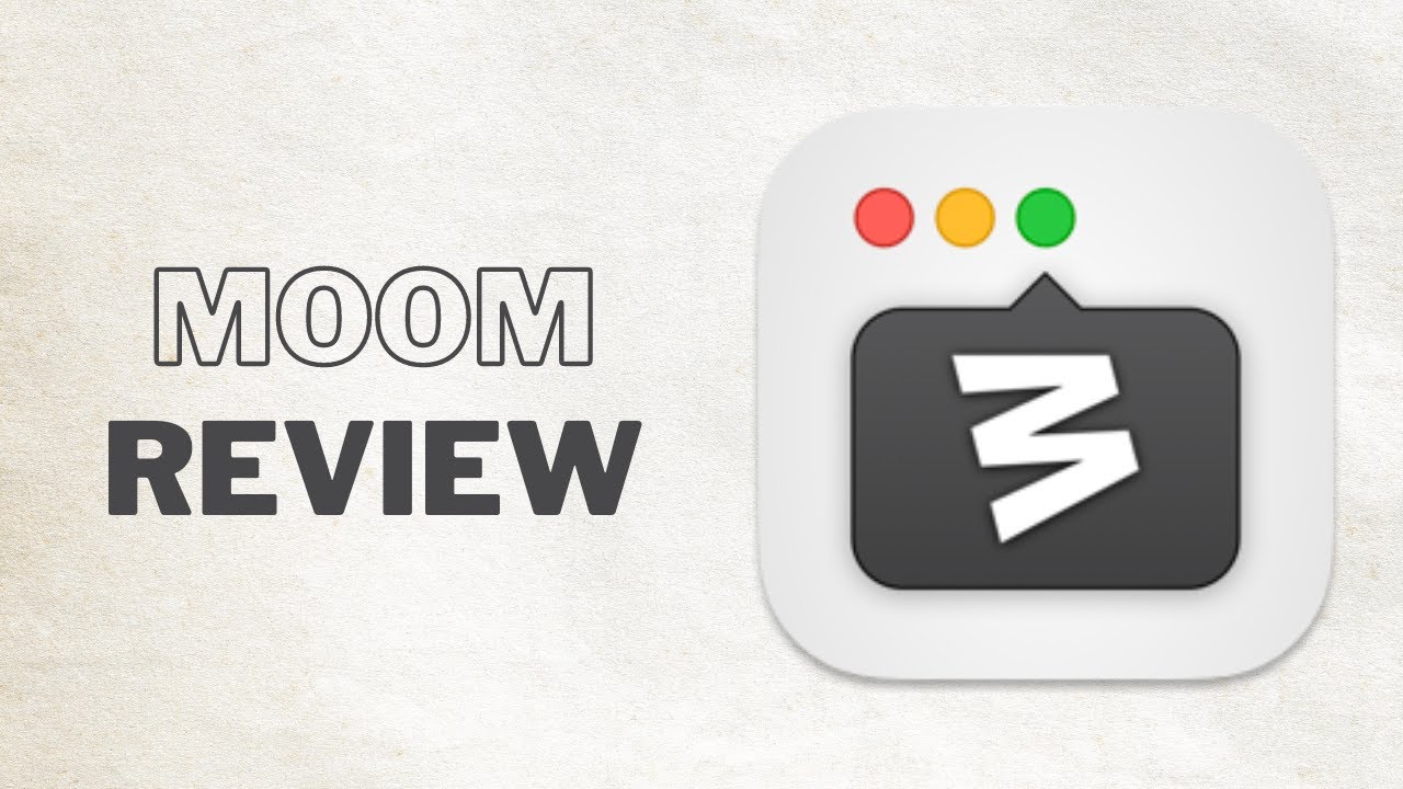 Moom Windows Manager Mac Review - YouTube