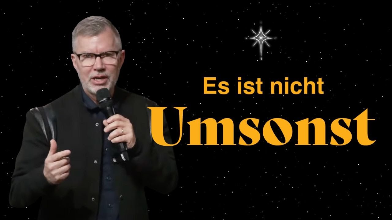 Es ist nicht umsonst | Tim Reinhardt | 18.12.2022 - YouTube