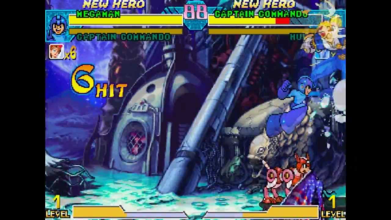 Megaman Marvel Vs Capcom Combo Video - YouTube