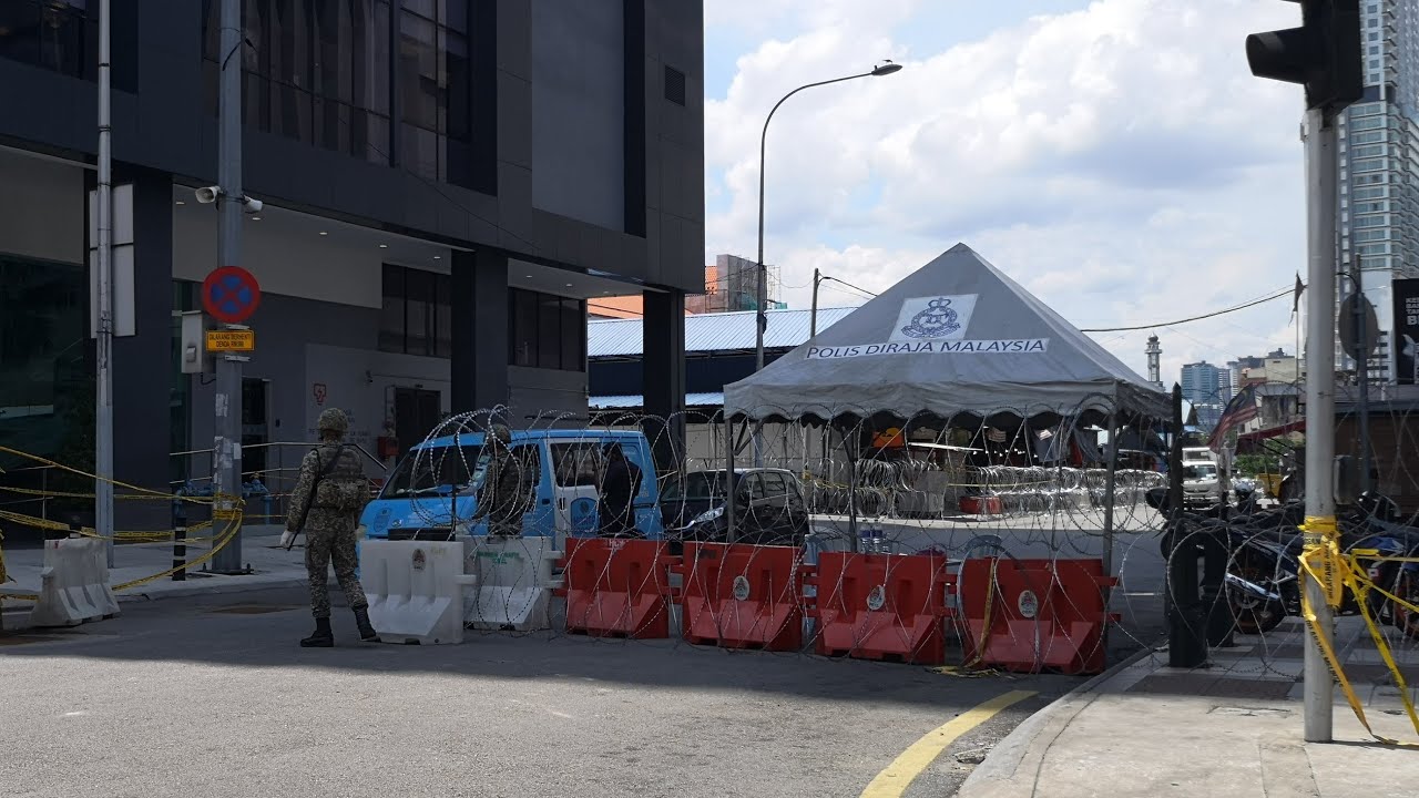 LIVE: Jalan Raja Bot, Chow Kit dikenakan PKP diperkasakan - YouTube