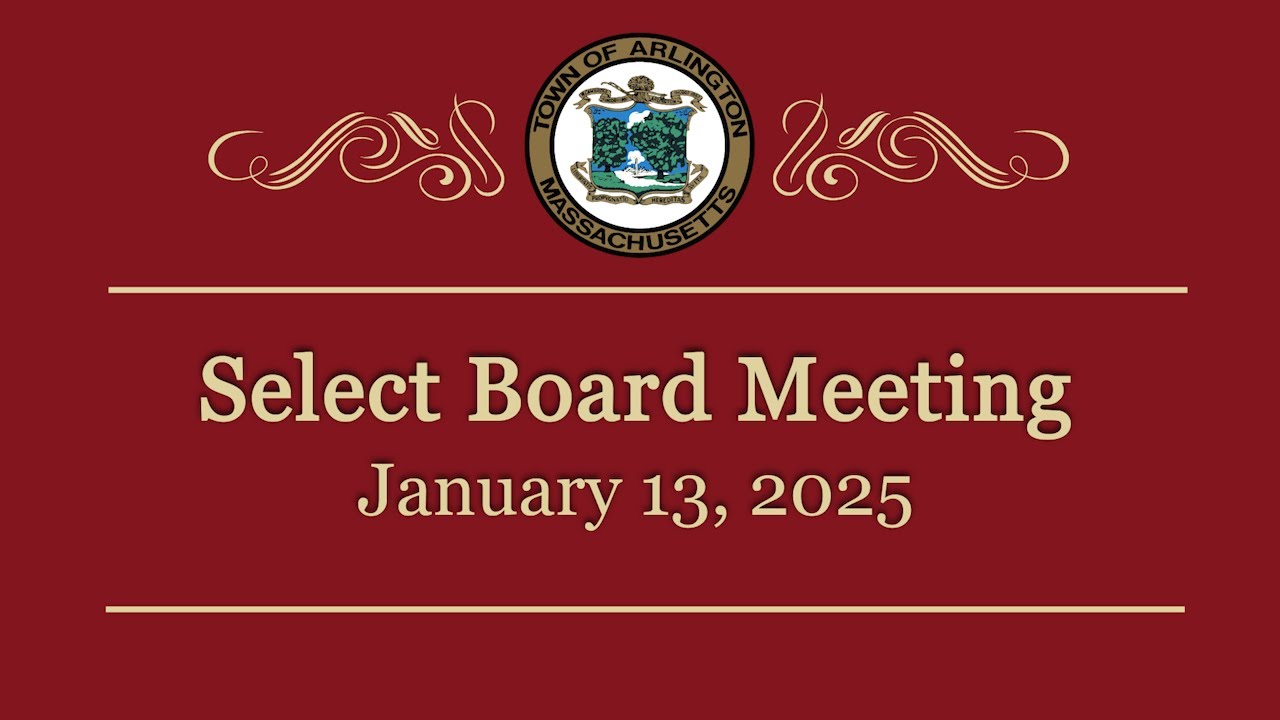 Select Board Meeting - January 13, 2025 - YouTube