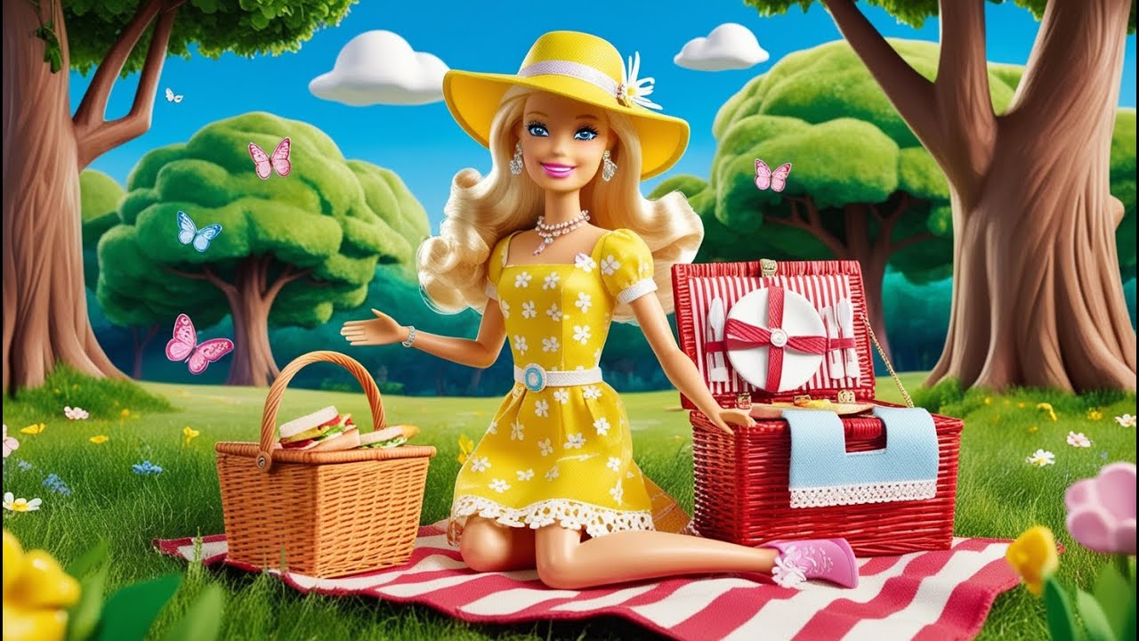 A Day of Fun with Barbie and Friends - YouTube